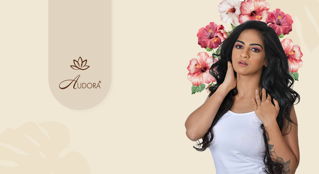 HOW TO MAKE YOUR HAIR SHINE FABULOUS WITH HIBISCUS – Audora.in